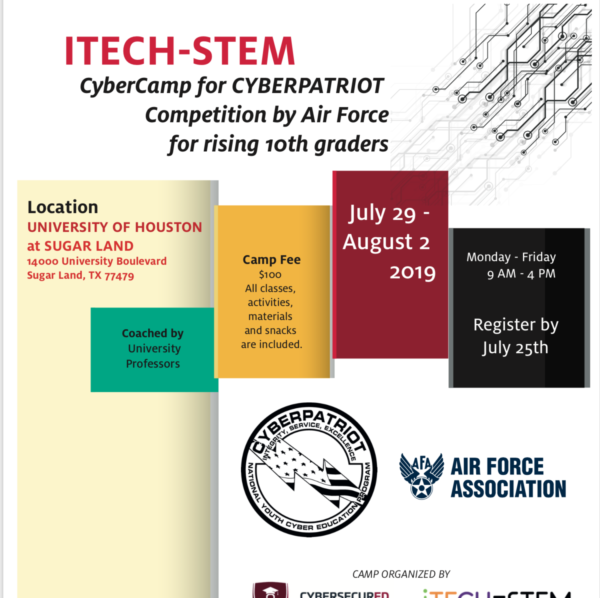 CyberCamp for CYBERPATRIOT Competition by Air Force – itechstem